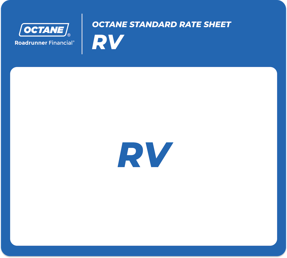 Octane Rate Sheets